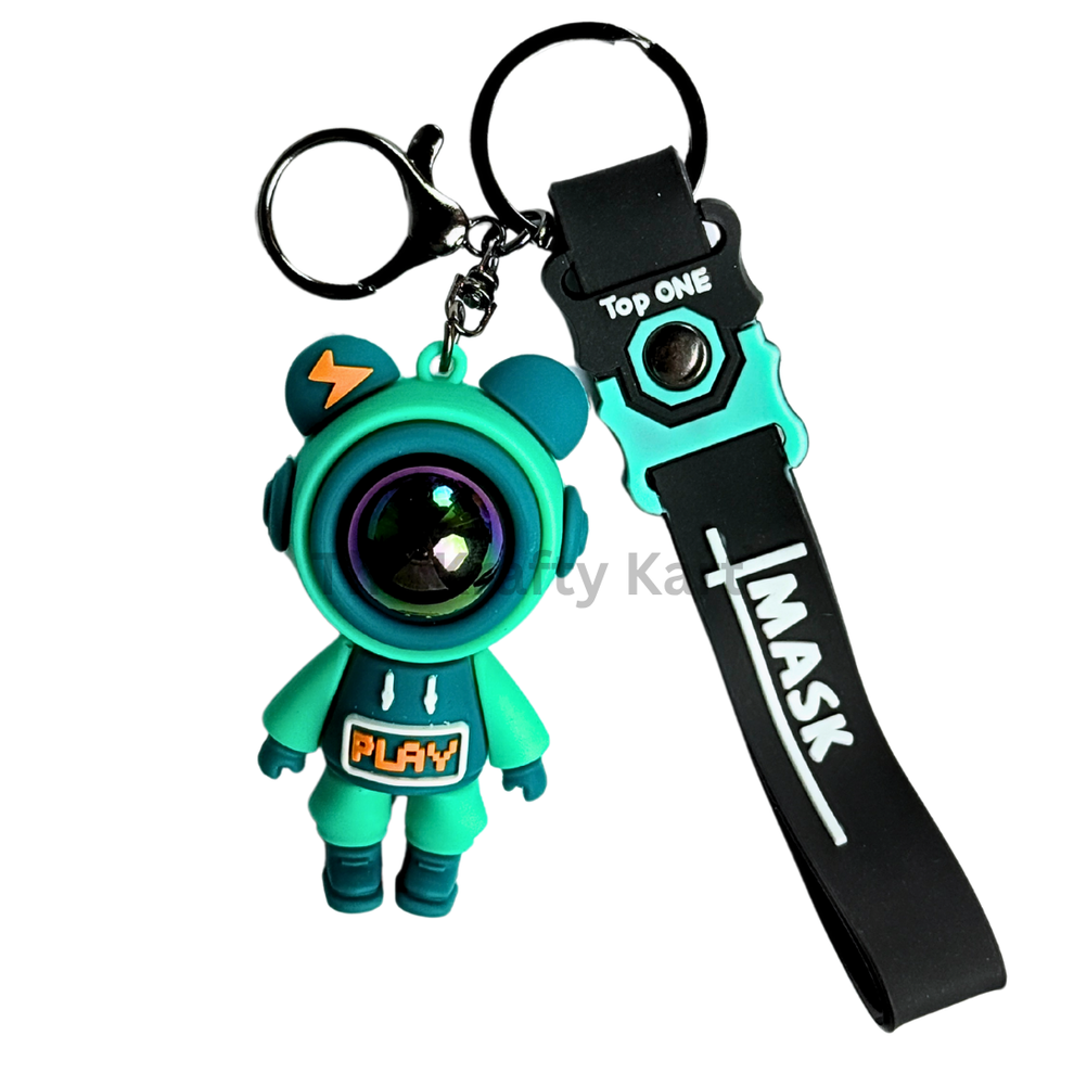 Animated Keychain - Astronaut | The Krafty Kart Wholesale Resin Store