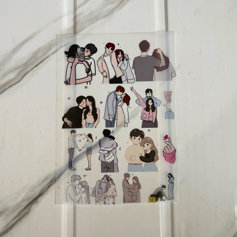 Insert Sheet - Pintresty couple | The Krafty Kart Wholesale Resin Store